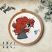 Merida and the Will O' the Wisps Cross Stitch PDF Pattern - Brave Wall ...