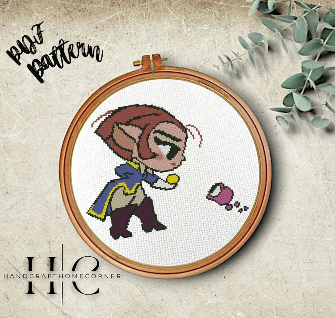 Space Adventures: Captain Amelia and Morph Cross Stitch PDF Pattern. A ...