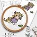 Princess Rapunzel and Pascal Cross Stitch Pattern. Princess-themed Home ...