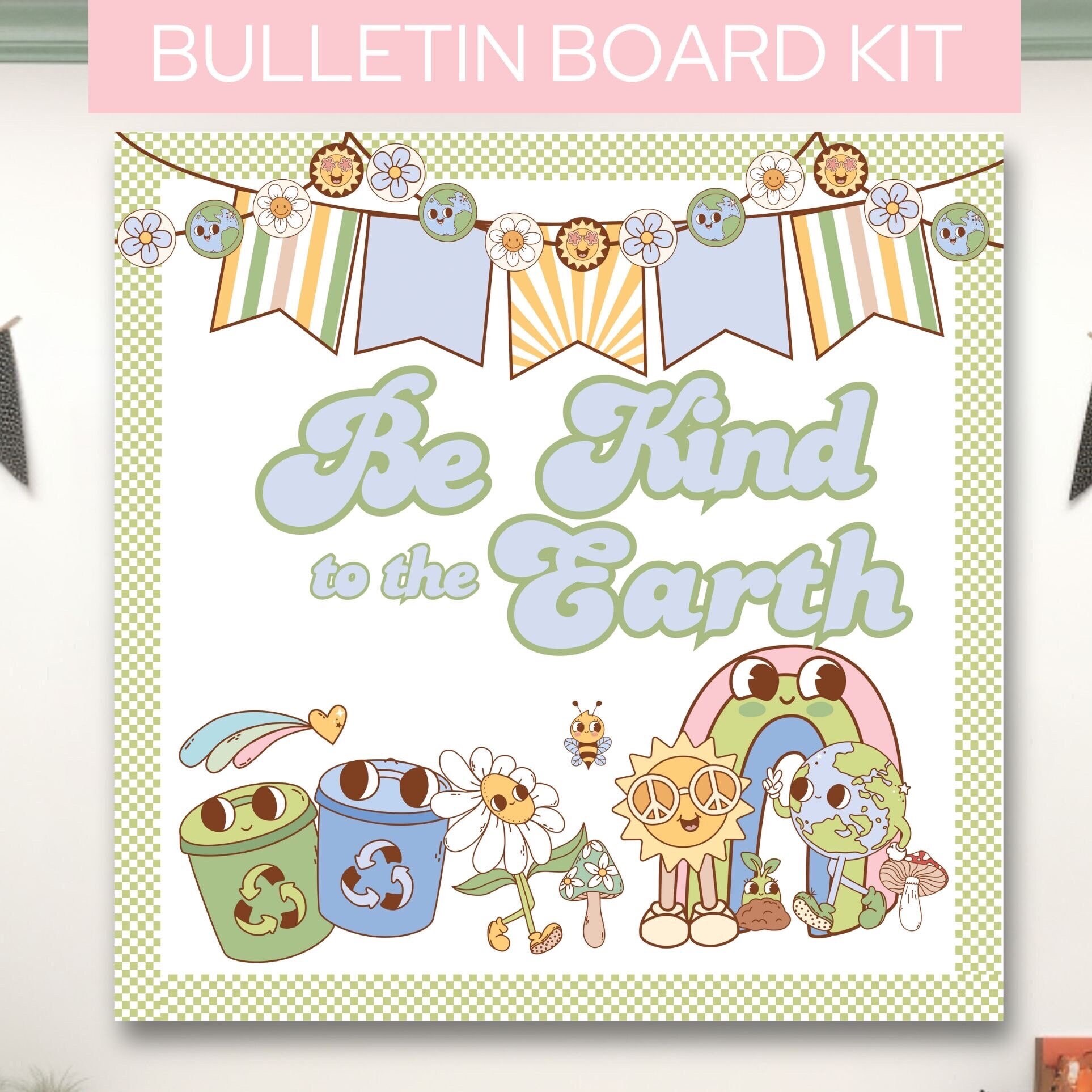 Earth Day Bulletin Board, Classroom Decor, Bulletin Board Ideas ...