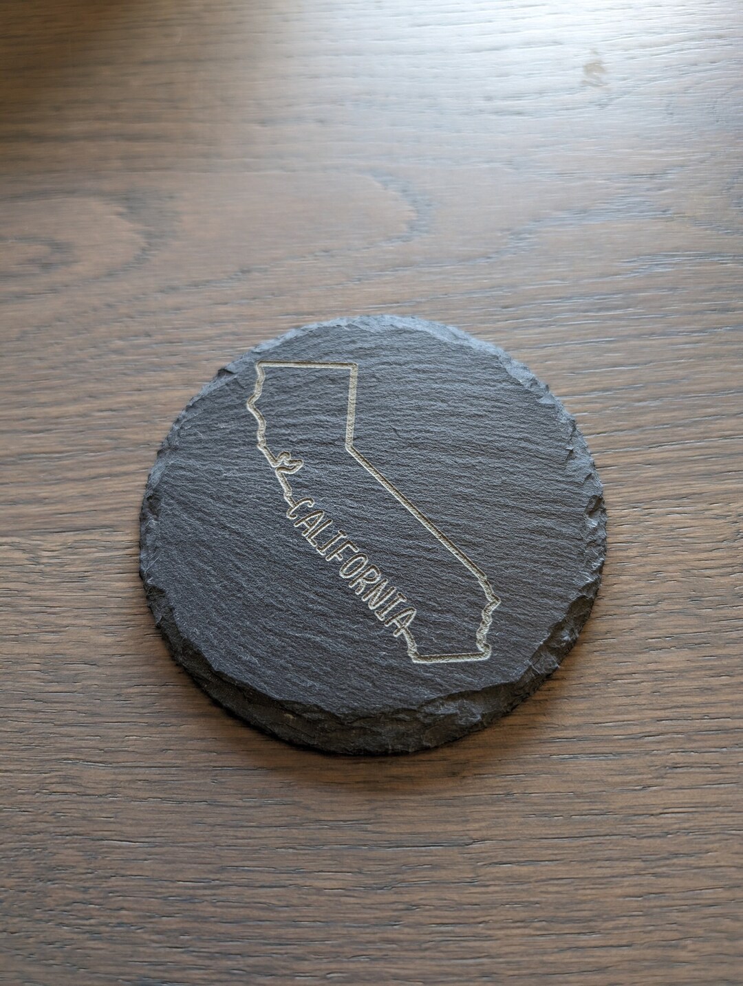 State Outline Slate Coasters - Etsy