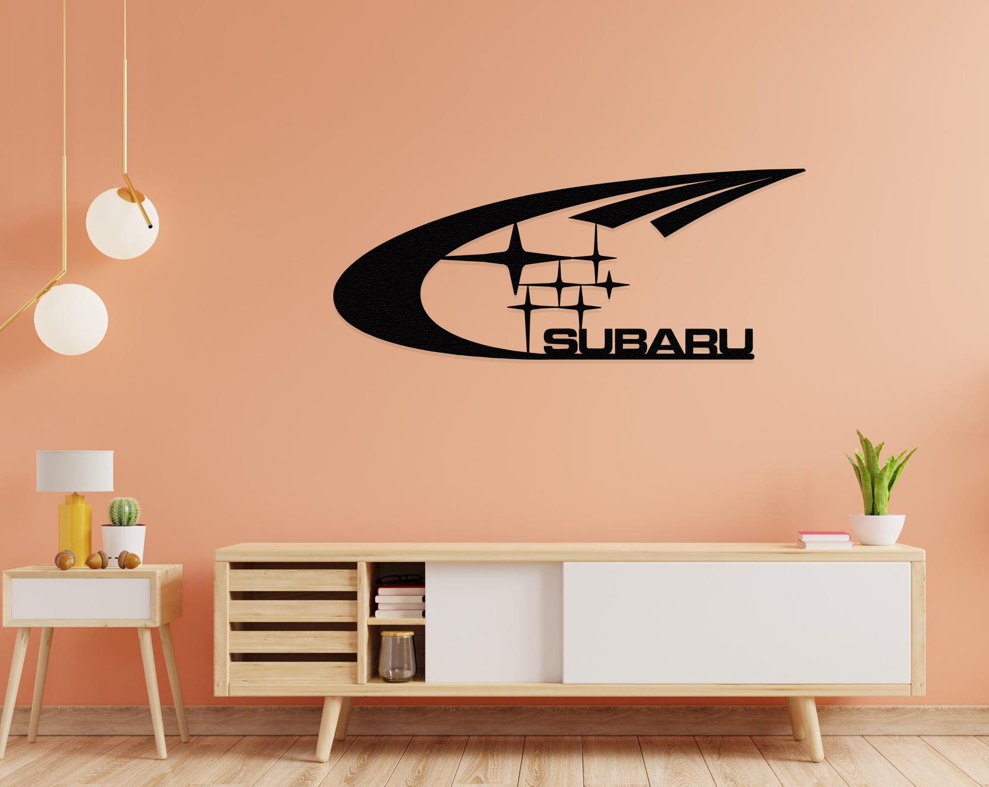 Subaru Logo, Subaru Sign, Car Logo, Metal Wall Decor, Garage Decor ...