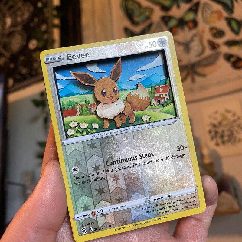 3d Pokemons Cards - Etsy