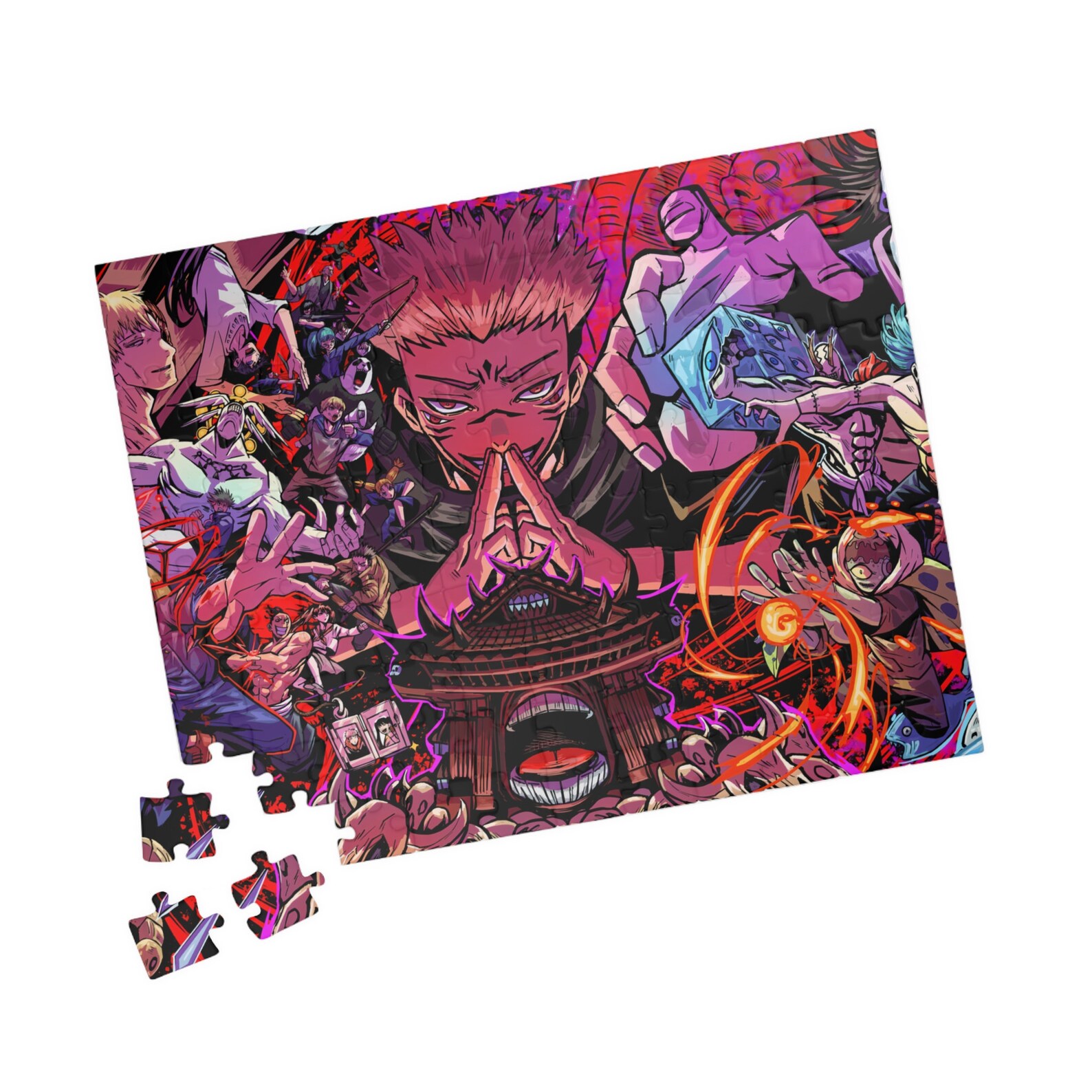 Anime JJK Jigsaw Puzzle for Manga Lovers Jujutsu Kaisen Jigsaw Puzzle ...