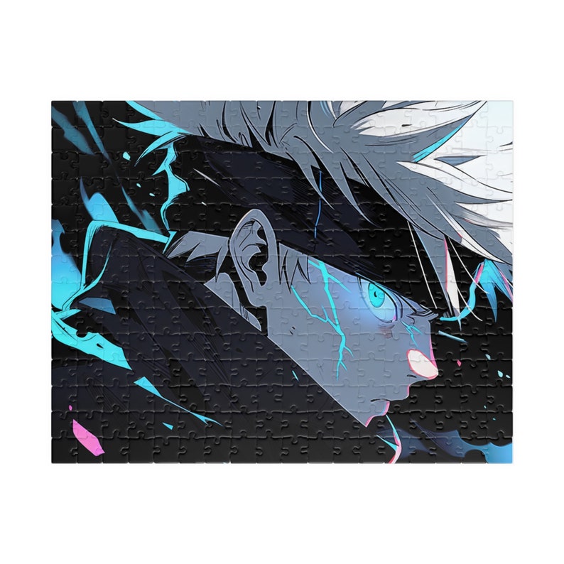 Anime Jigsaw Puzzle for Manga Lovers Jujutsu Kaisen Satoru Gojo Jigsaw ...