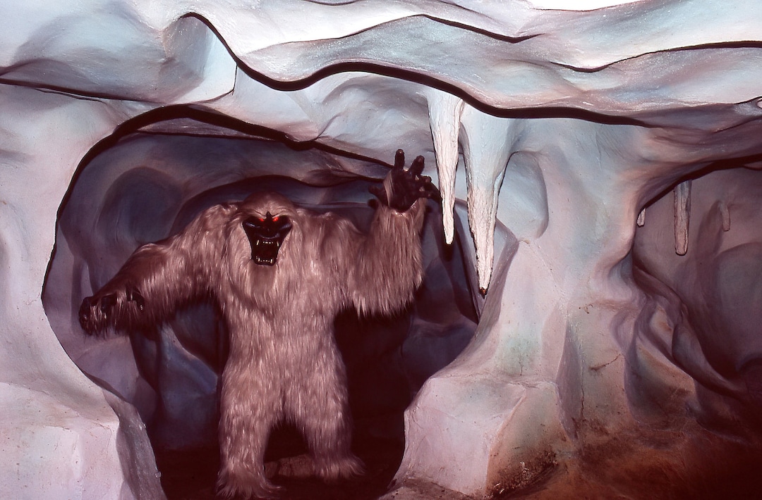 Disneyland Matterhorn Yeti Fine Art Photography Print Disney Abominable ...