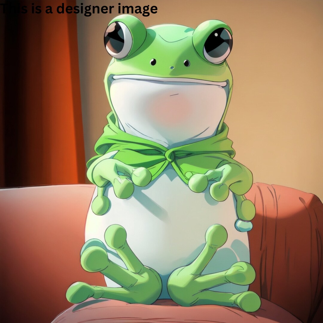Kawaii Frog Stuffed Animalanime Plush Toy for Kidscute Soft Toy for ...