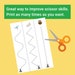 Scissor Practice Animal Themed Printable Worksheets for Kids ...