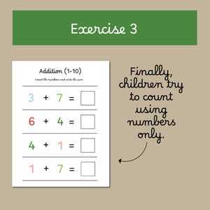 Addition Worksheets for Kids: Early Math Exercises (PDF Download) - Etsy