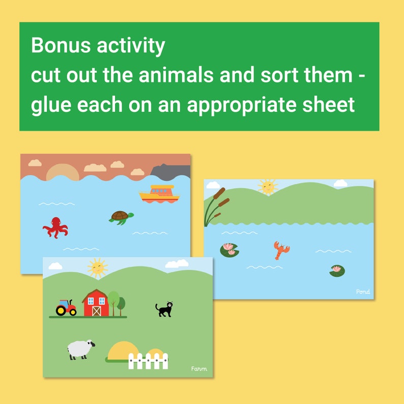 Scissor Practice Animal Themed Printable Worksheets for Kids ...