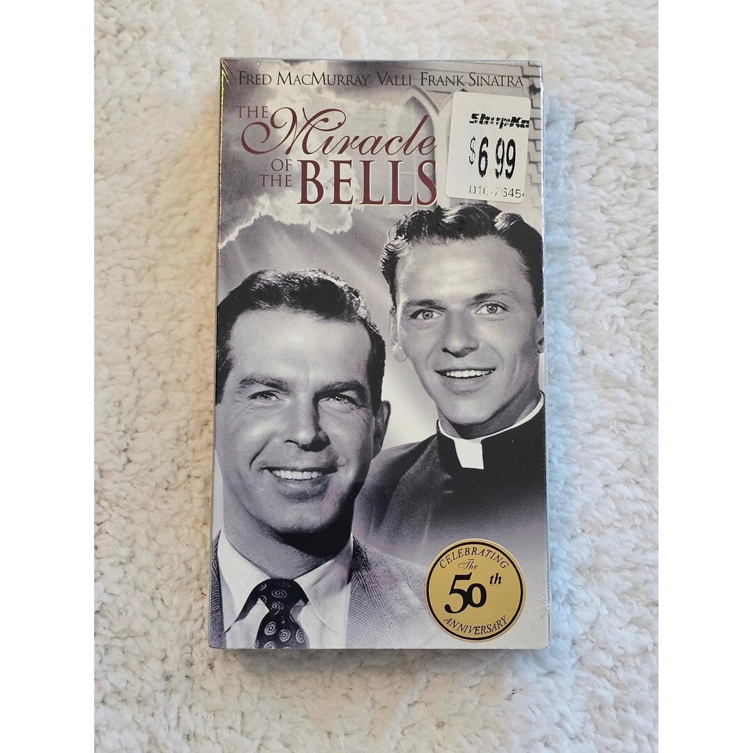 The Miracle of the Bells (VHS 1993, 50th Anniversary Edition) Sinatra ...