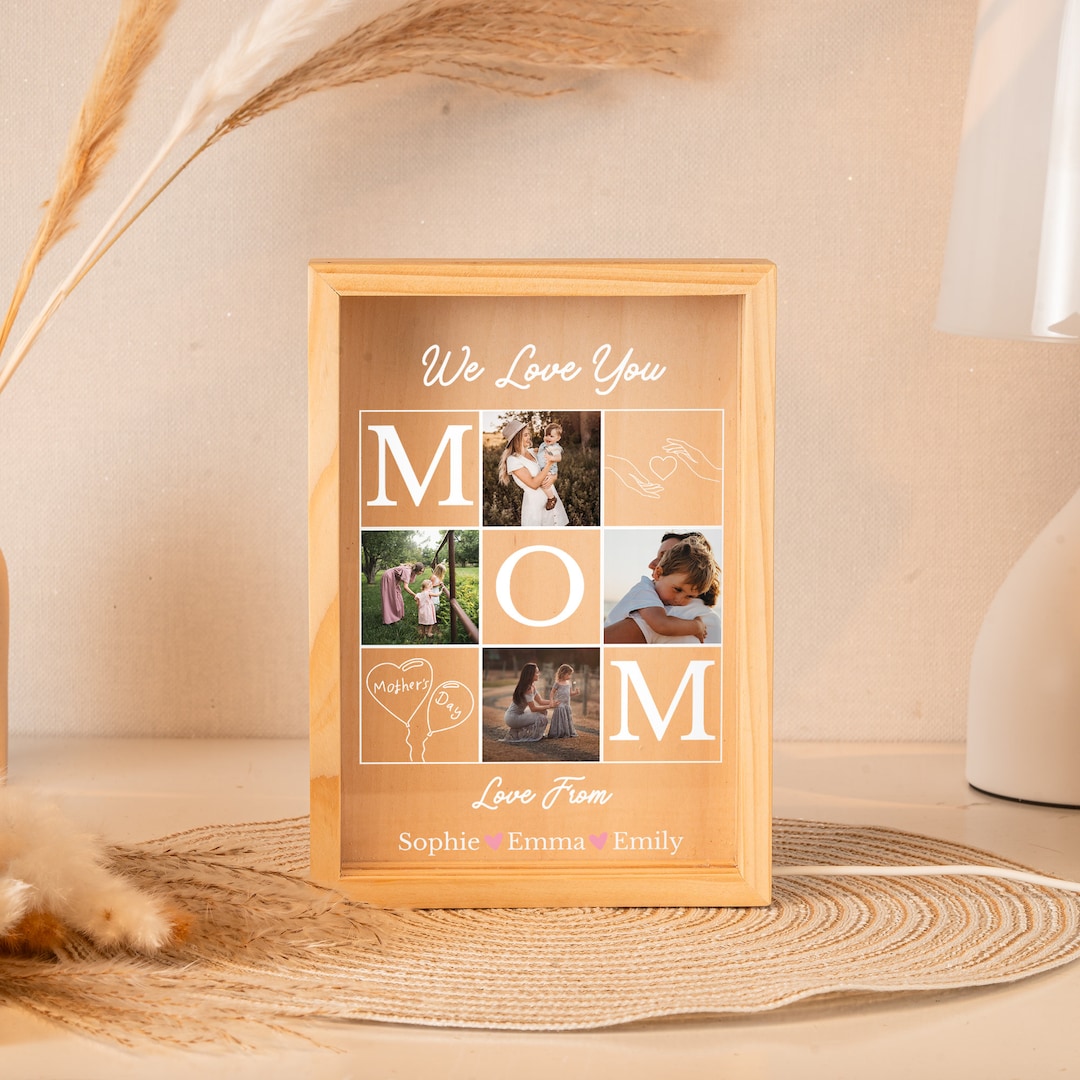 Personalized Mothers Day Picture Frame, Custom Picture Frames With ...