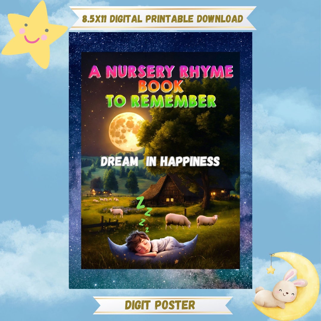 8.5x11 Digital Download Printable Poster - Etsy