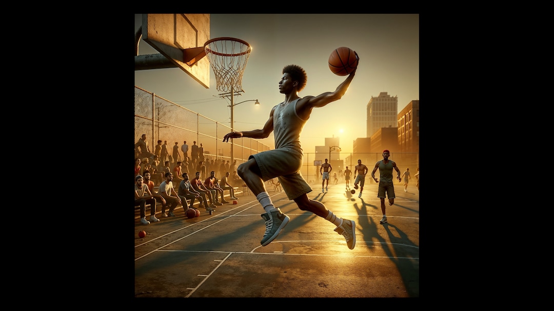 5 Images - Urban Basketball Digital Art, 3d Art Illustrations ...
