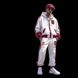 8 Images - 2D Full Body Urban Character Pack, Digital Art, 2D Character ...