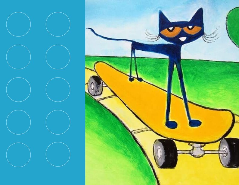 Pete the Cat Token Boards-calm Body, Listening Ears, Safe Hands Visual ...