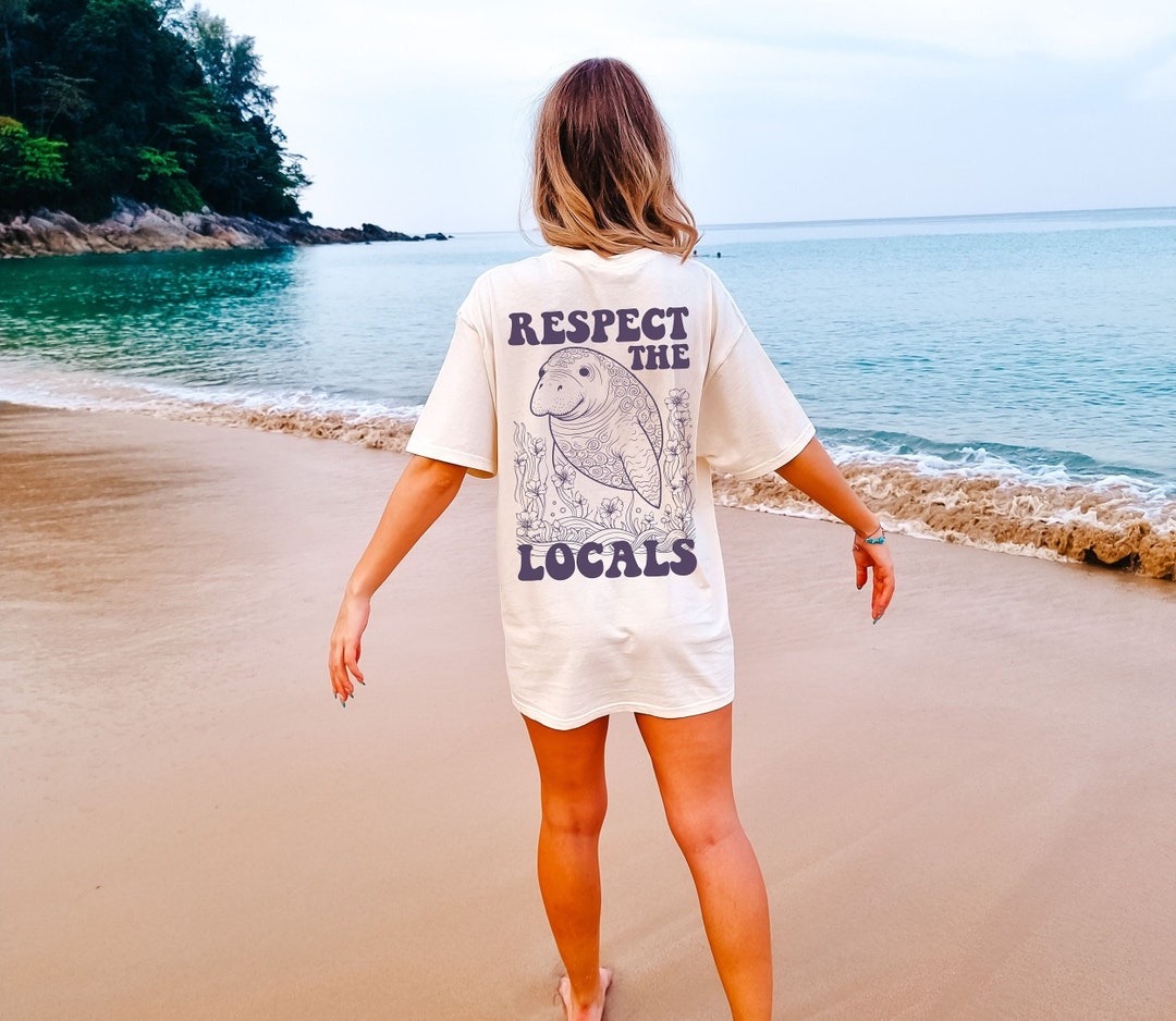Respect the Oceans, Protect the Locals, Comfort Colors Shirt, Trending ...