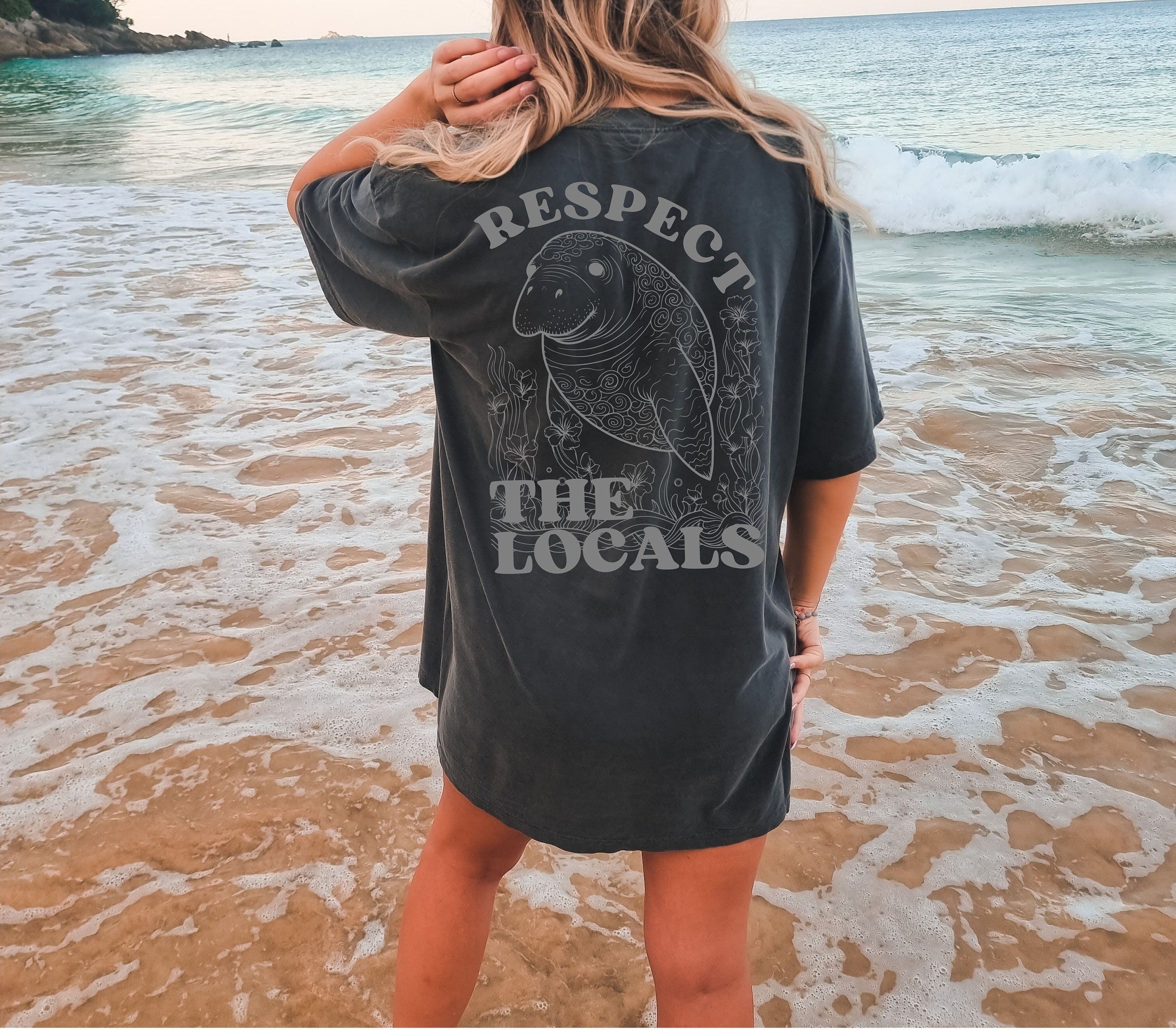 Respect the Oceans, Protect the Locals, Comfort Colors Shirt, Trending ...