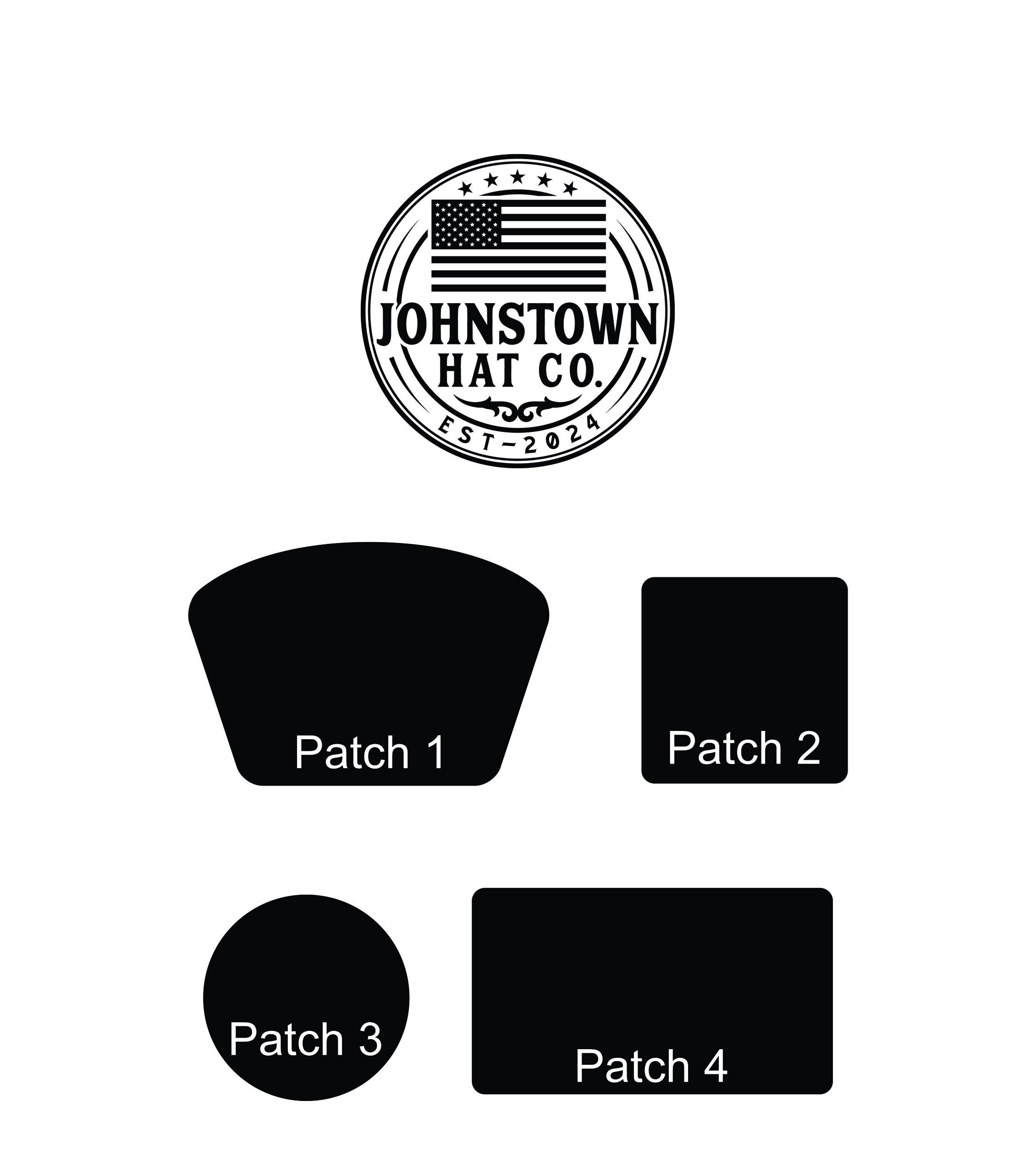 Custom Leather Patch Hat Richardson 511 Flat Bill - Etsy