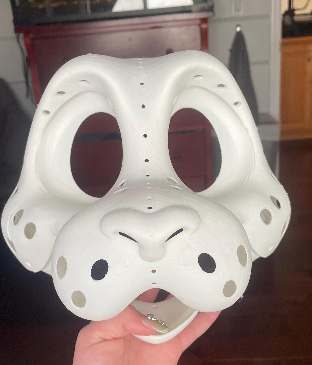 Fursuit 3d Printed Cat Head Base READ DESCRIPTION - Etsy
