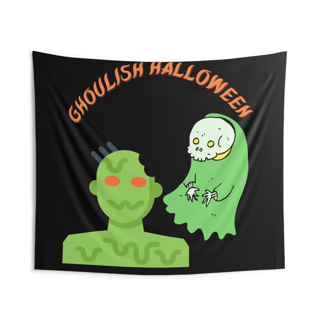 Halloween Range Ghoulish Halloween, Wall Hanging, Happy Halloween ...