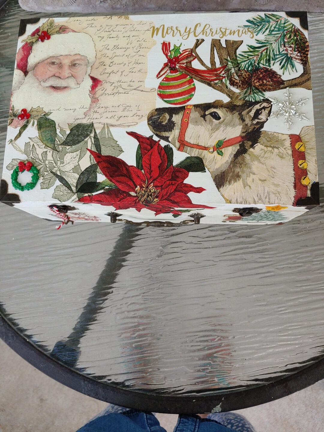 Christmas Treasure Box - Etsy
