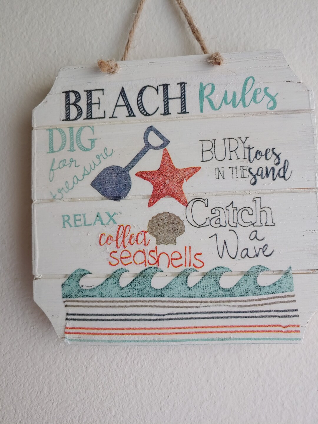 Beach Rules - Etsy