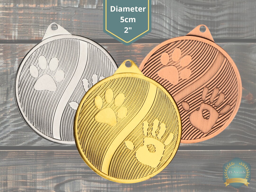 018 Medal, Animal Footprint, Handprint, Sport Challenge, Gold Medal ...
