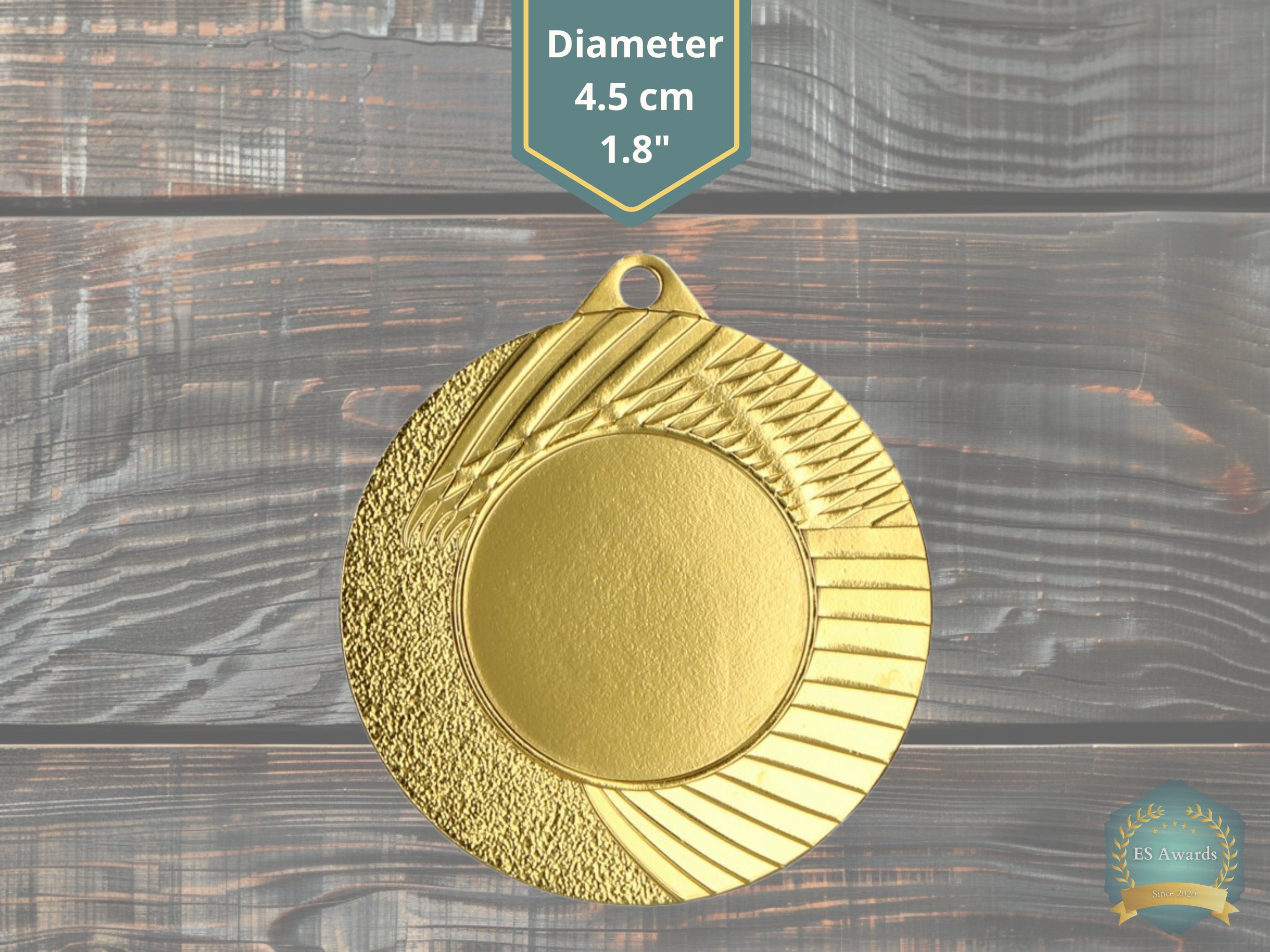 047 Custom Medal With Text or Logo, Personalized Medal, Gold Medal, Silver Medal, Bronze Medal ...
