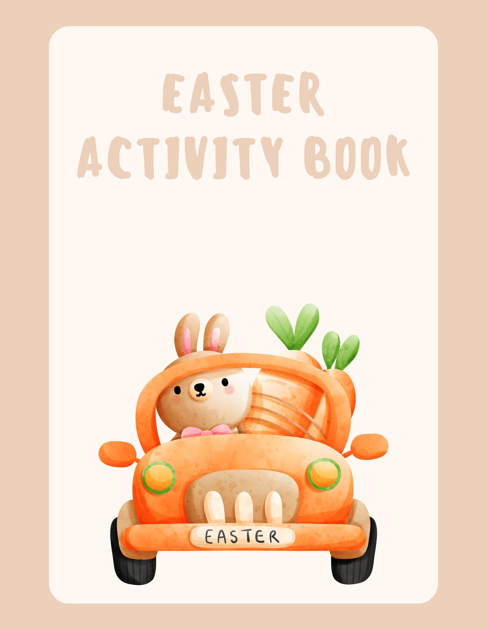 Easter Fun Activity Book: Engaging Worksheets for Reading, Writing, and ...