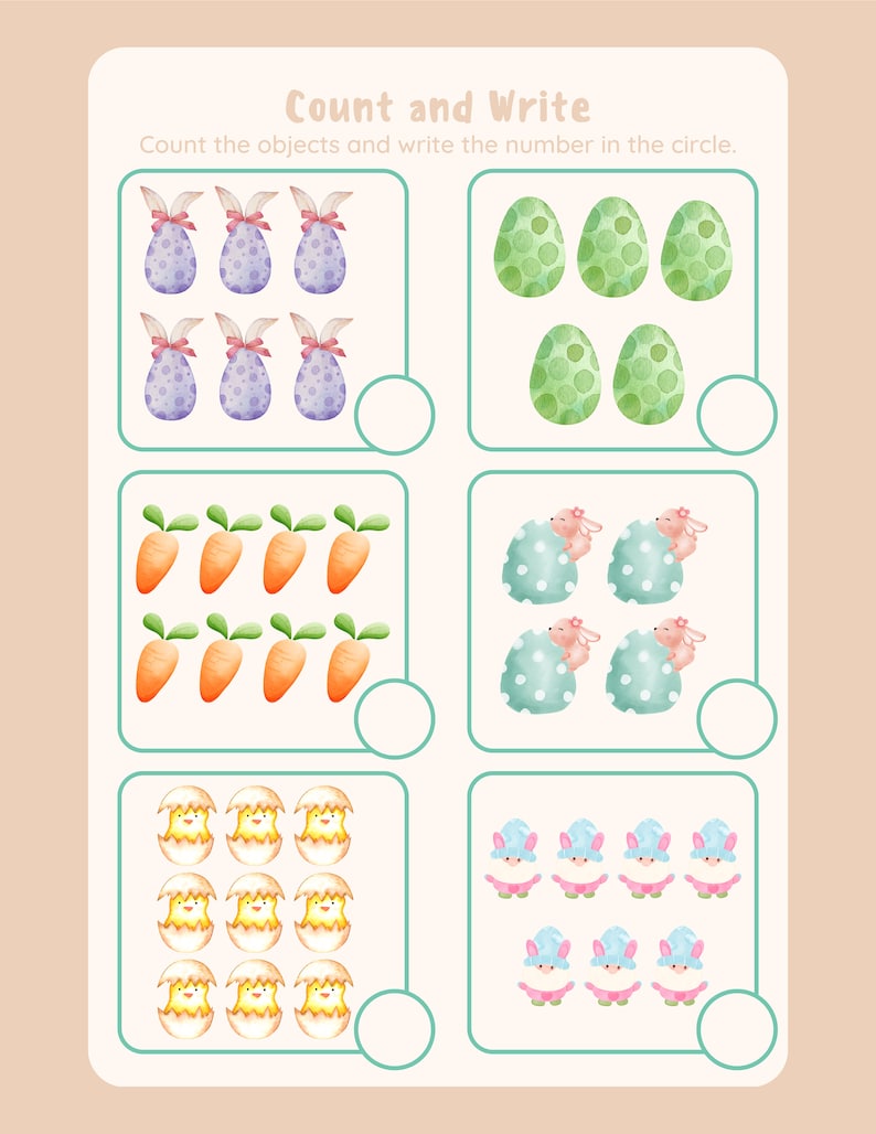 Easter Fun Activity Book: Engaging Worksheets for Reading, Writing, and ...