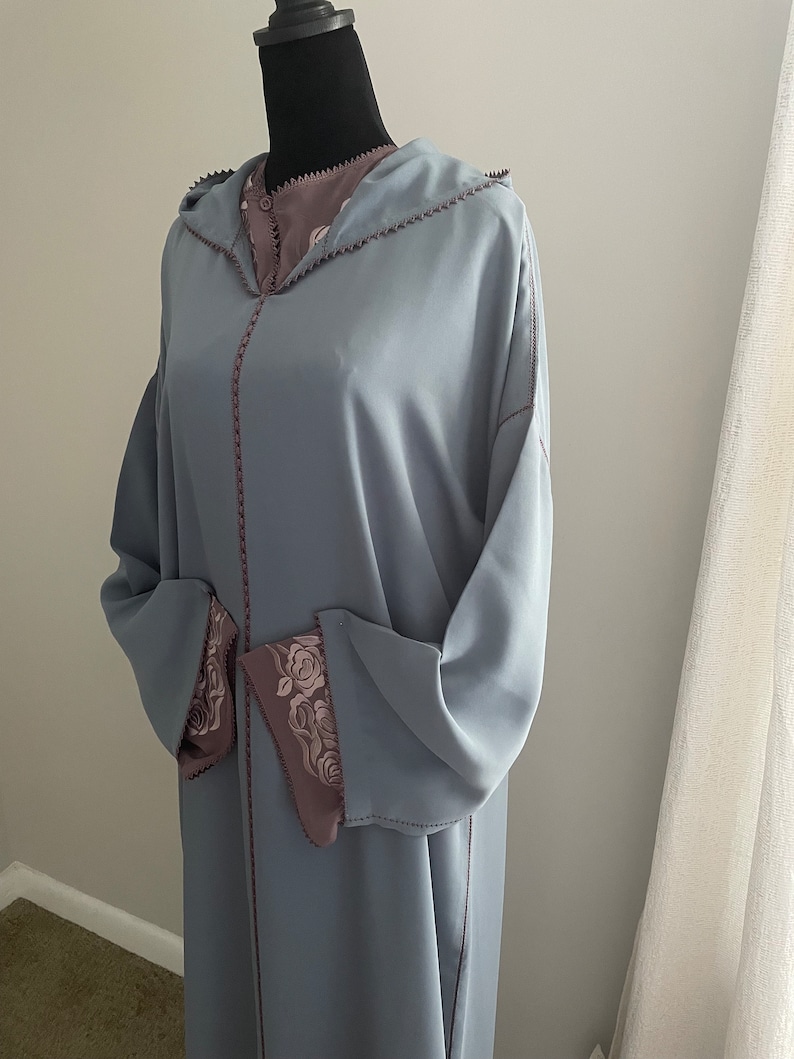 Moroccan Djellaba, 100% Handmade Jellaba, Djellaba Randa - Etsy