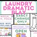 Laundry Dramatic Play, Laundromat Center, Pre-k/kinder Developmental ...
