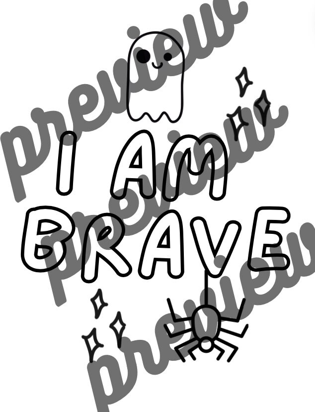 Affirmation Coloring Pages, Coloring Pages, Affirmations for Kids ...