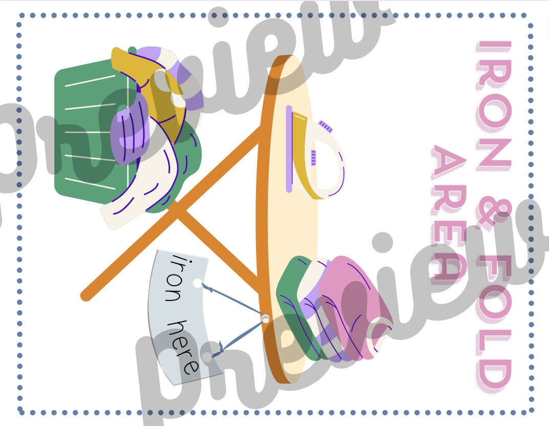 Laundry Dramatic Play, Laundromat Center, Pre-k/kinder Developmental ...