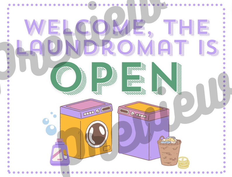 Laundry Dramatic Play, Laundromat Center, Pre-k/kinder Developmental ...