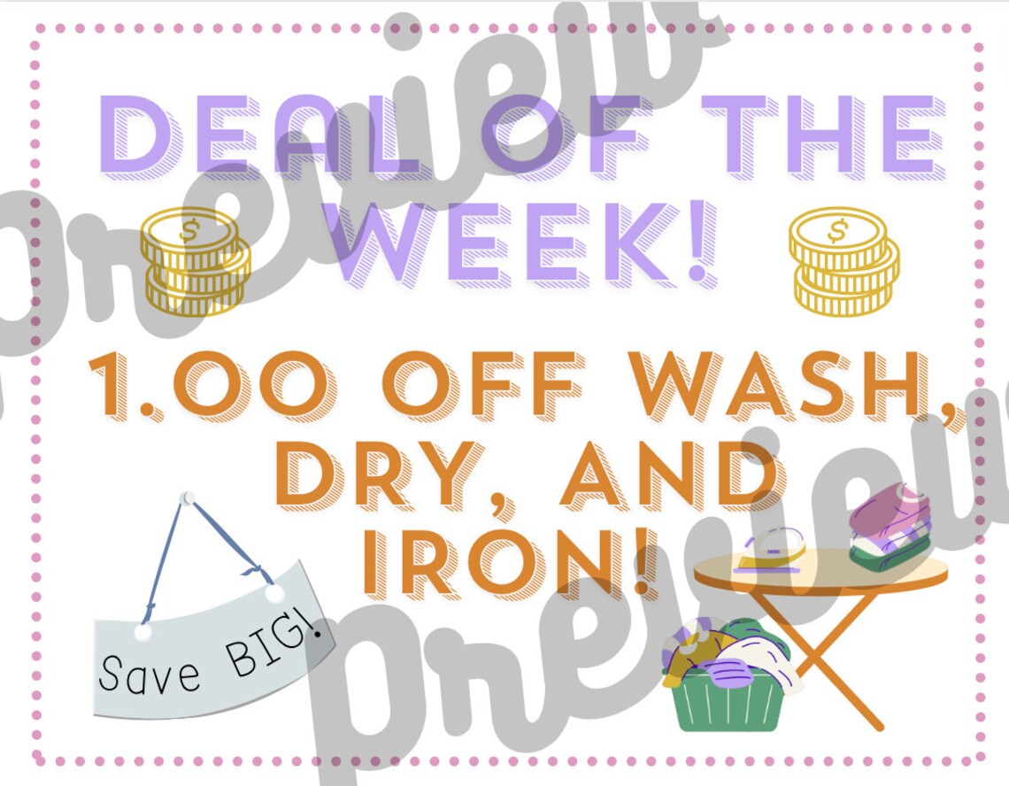 Laundry Dramatic Play, Laundromat Center, Pre-k/kinder Developmental ...