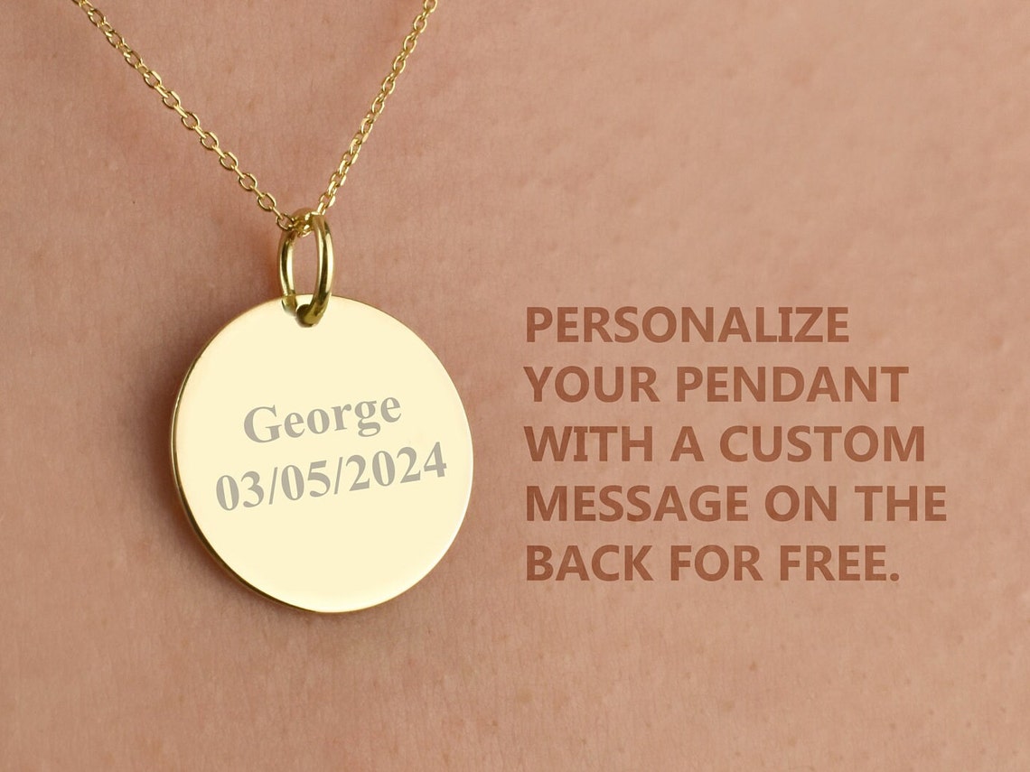 14K Solid Gold Howling Wolf Necklace, Dainty Wolf Pendant, Wolf ...