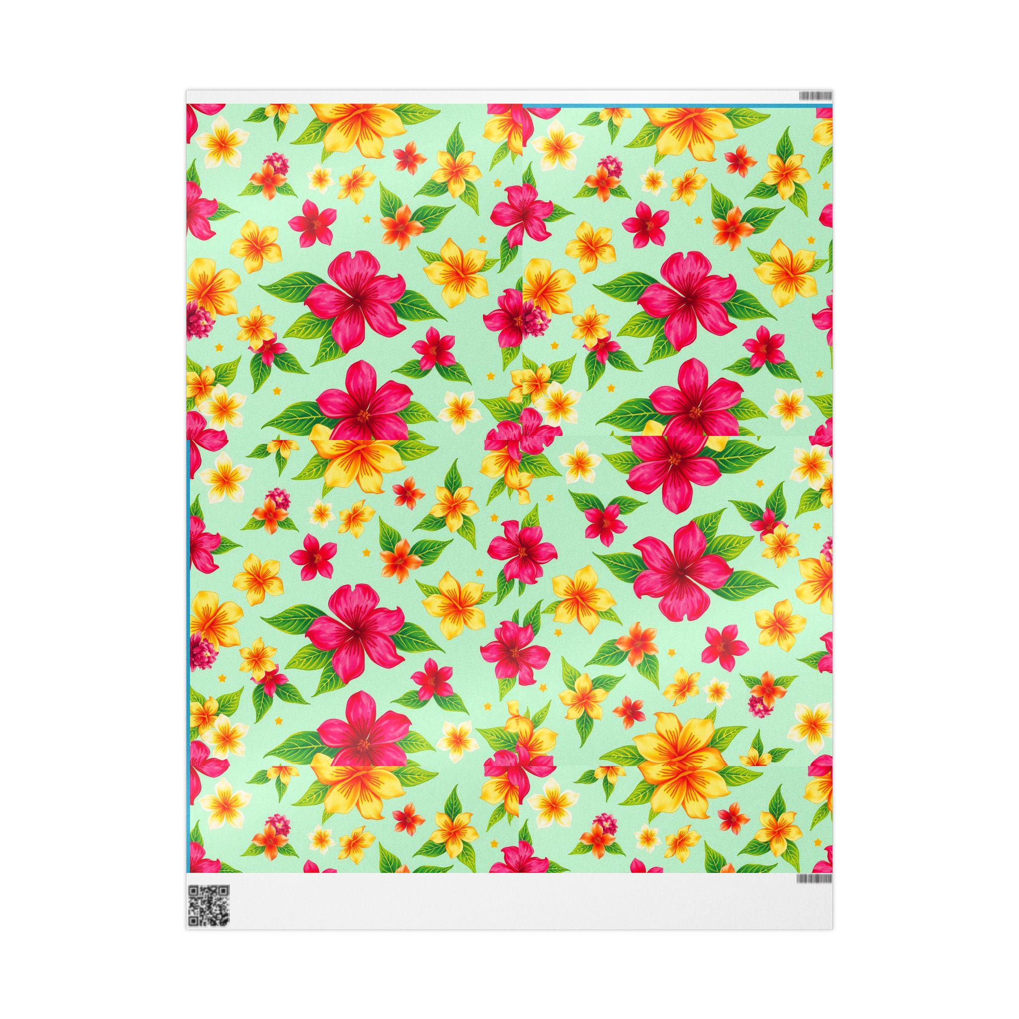 Hawaiian Themed Wrapping Paper - Etsy