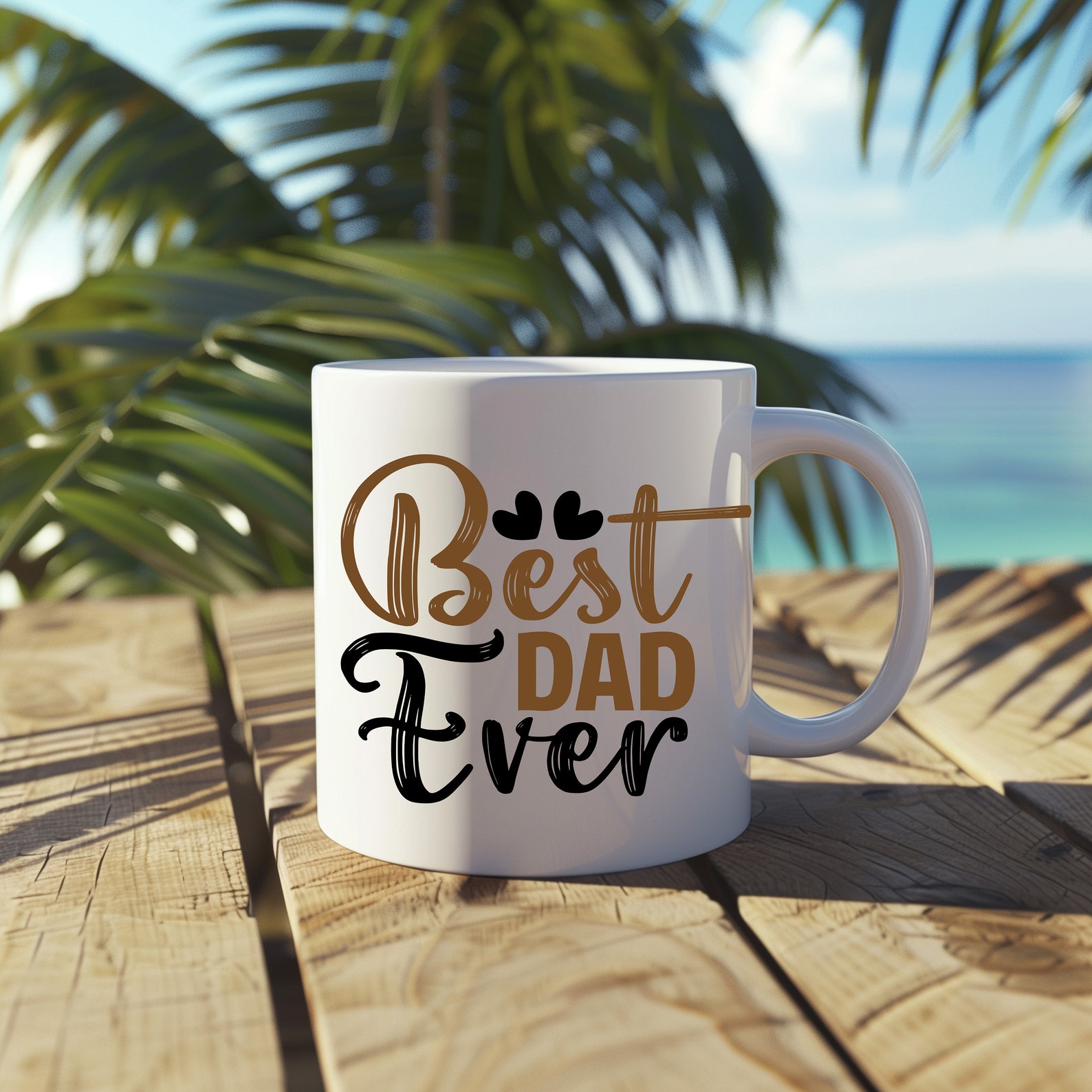 Best Dad Ever Mug, Father's Day Mug, Men's Birthday, Gift for Dad, Gift ...