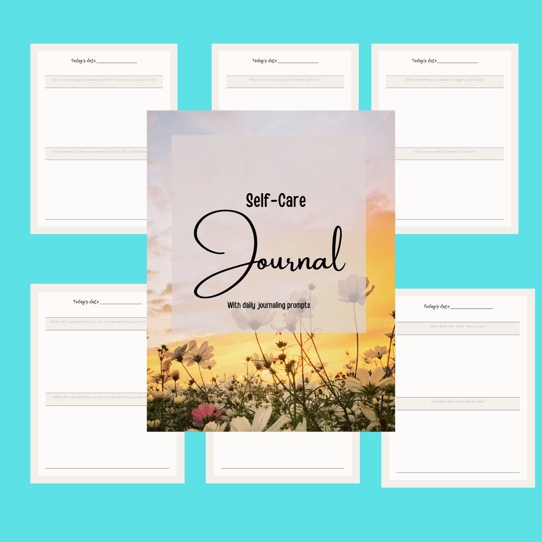 Self-guided Journal Prompts| Printable | Self-love Journal | Wellness ...