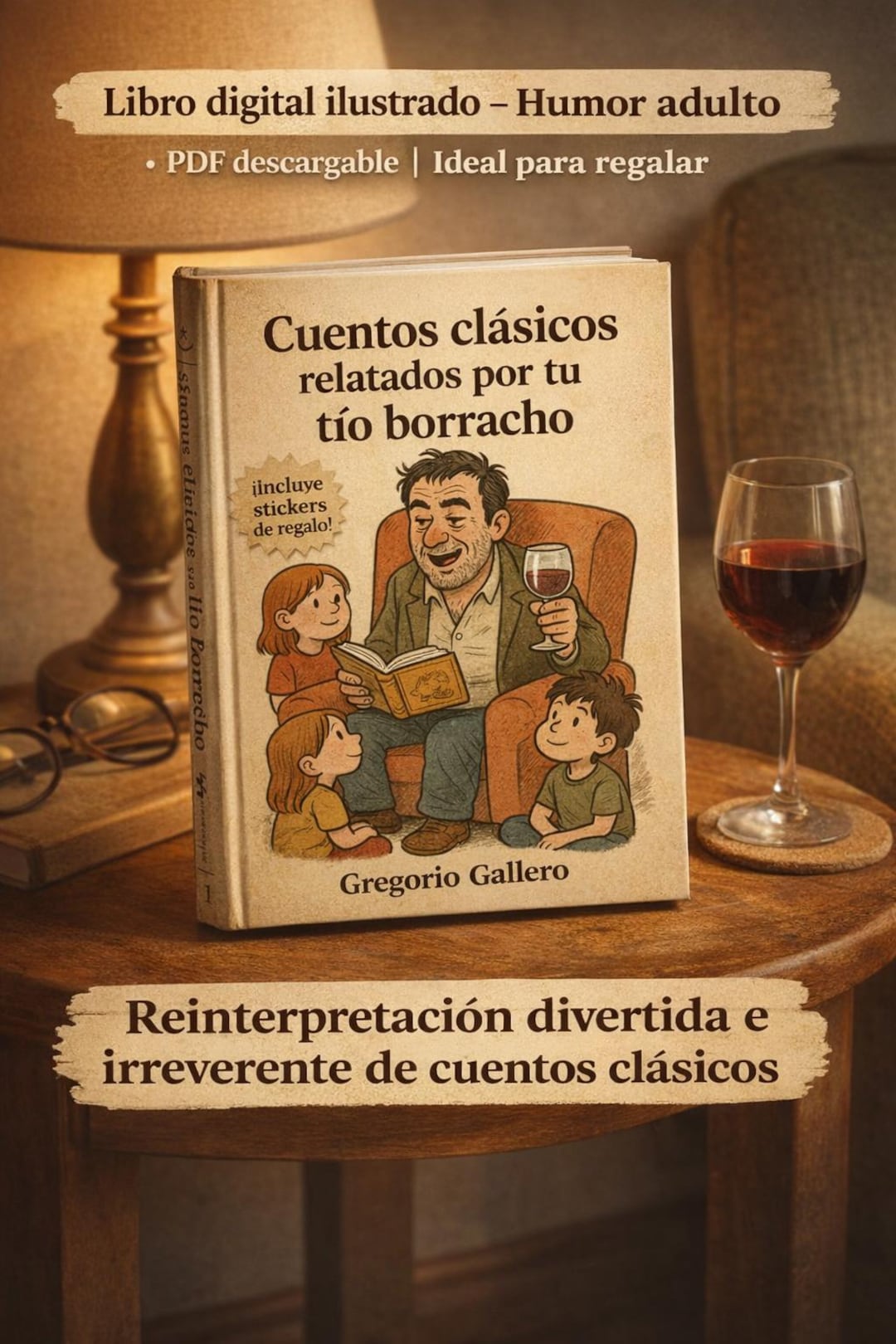 Cuentos Clásicos Relatados Por Tu Tío Borracho | Libro Digital Humor ...