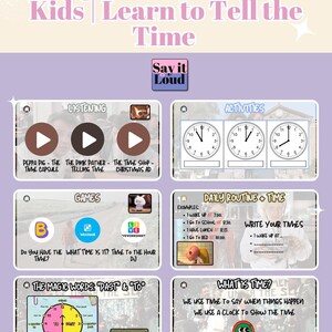 Learn to Tell the Time | Clock Worksheets, Games & Listening Activities ...