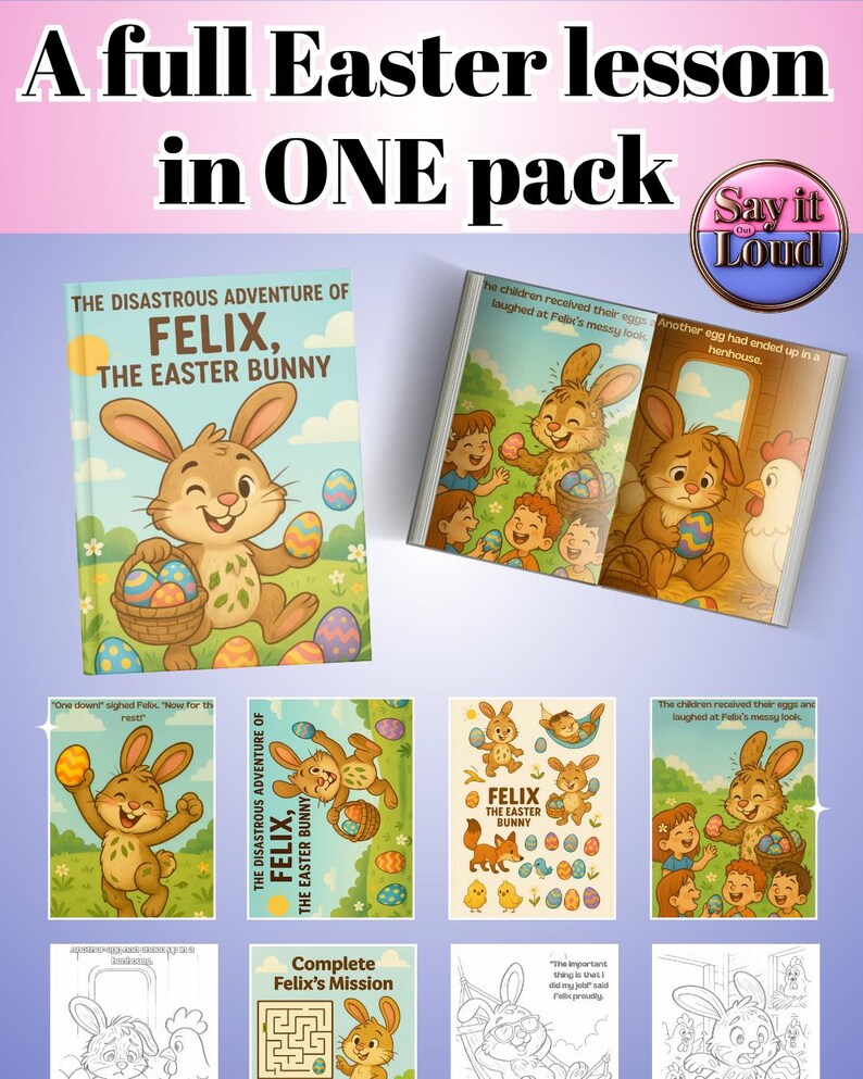 Easter ESL Story & Activities Pack | 29-page Printable With ...