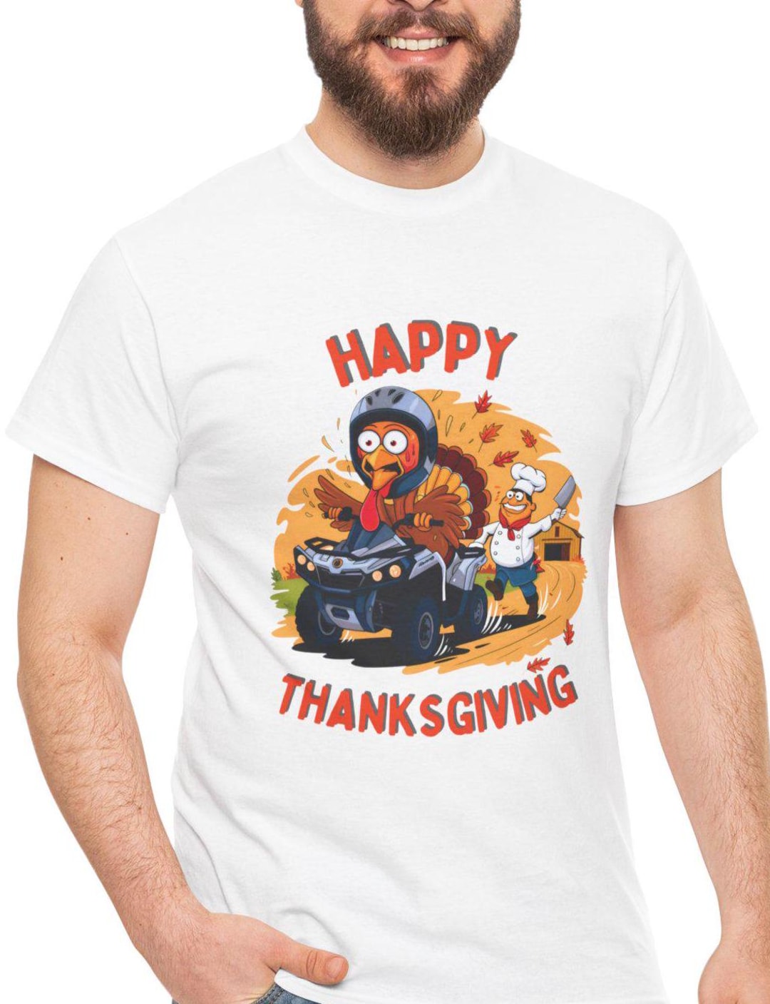 Thanksgiving Chase Chef Vs Turkey on ATV, Hilarious Thanksgiving T ...
