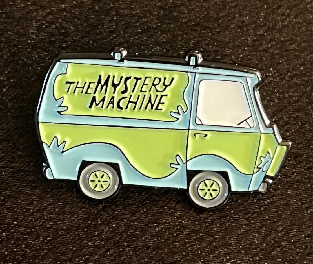 SCOOBY DOO the Mystery Machine Bus Enamel Pin - Etsy