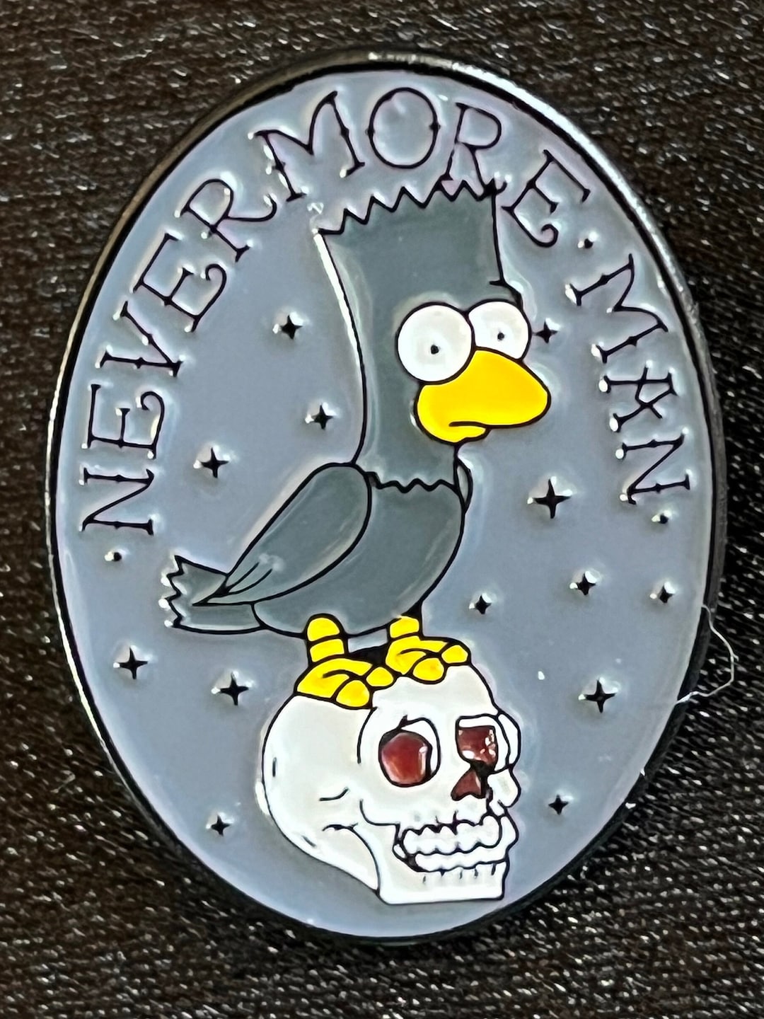 The Simpsons Treehouse of Horrors Edgar Allen Poes the Raven Enamel Pin ...