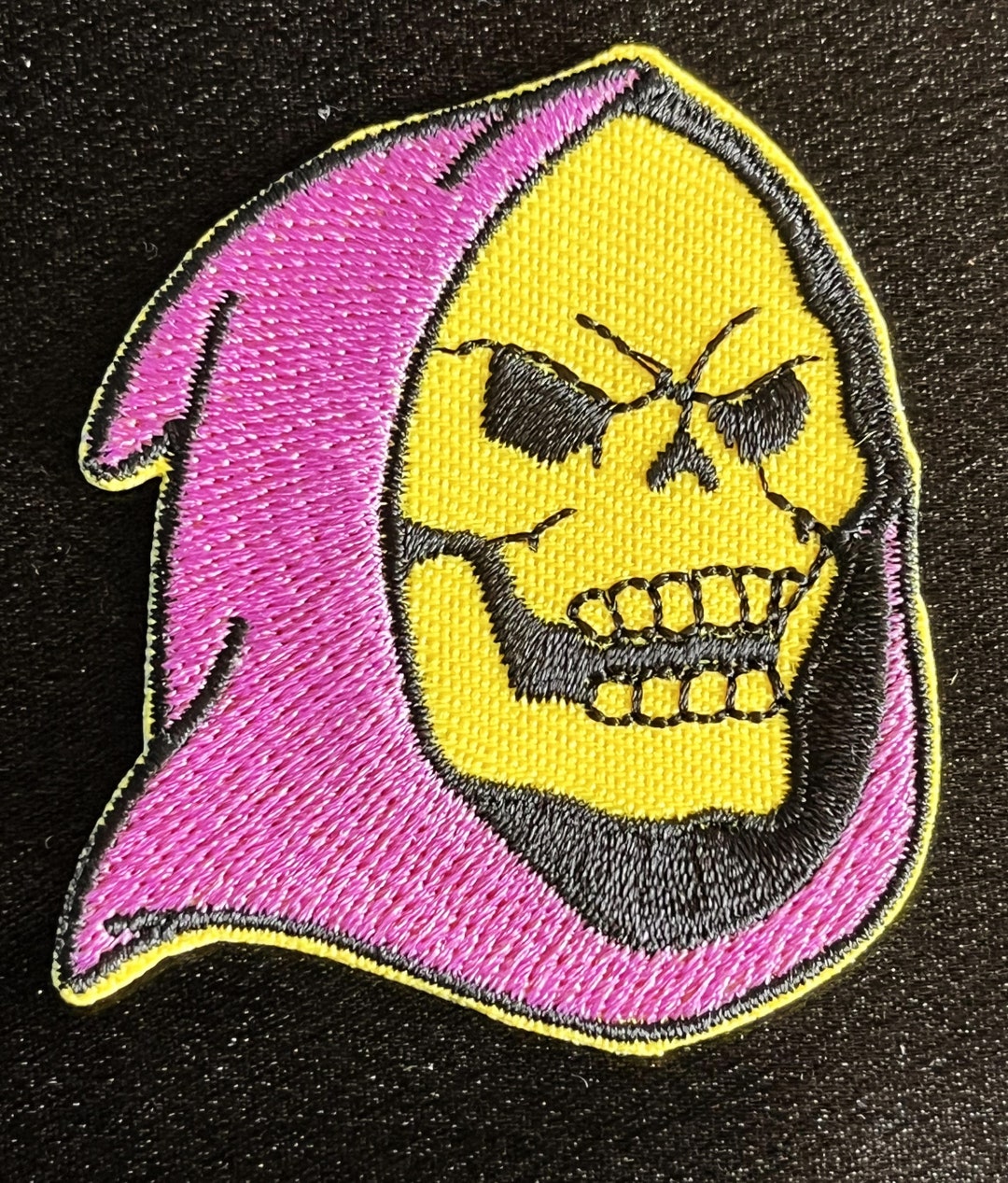 SKELETOR Embroidered Iron on Patch - Etsy