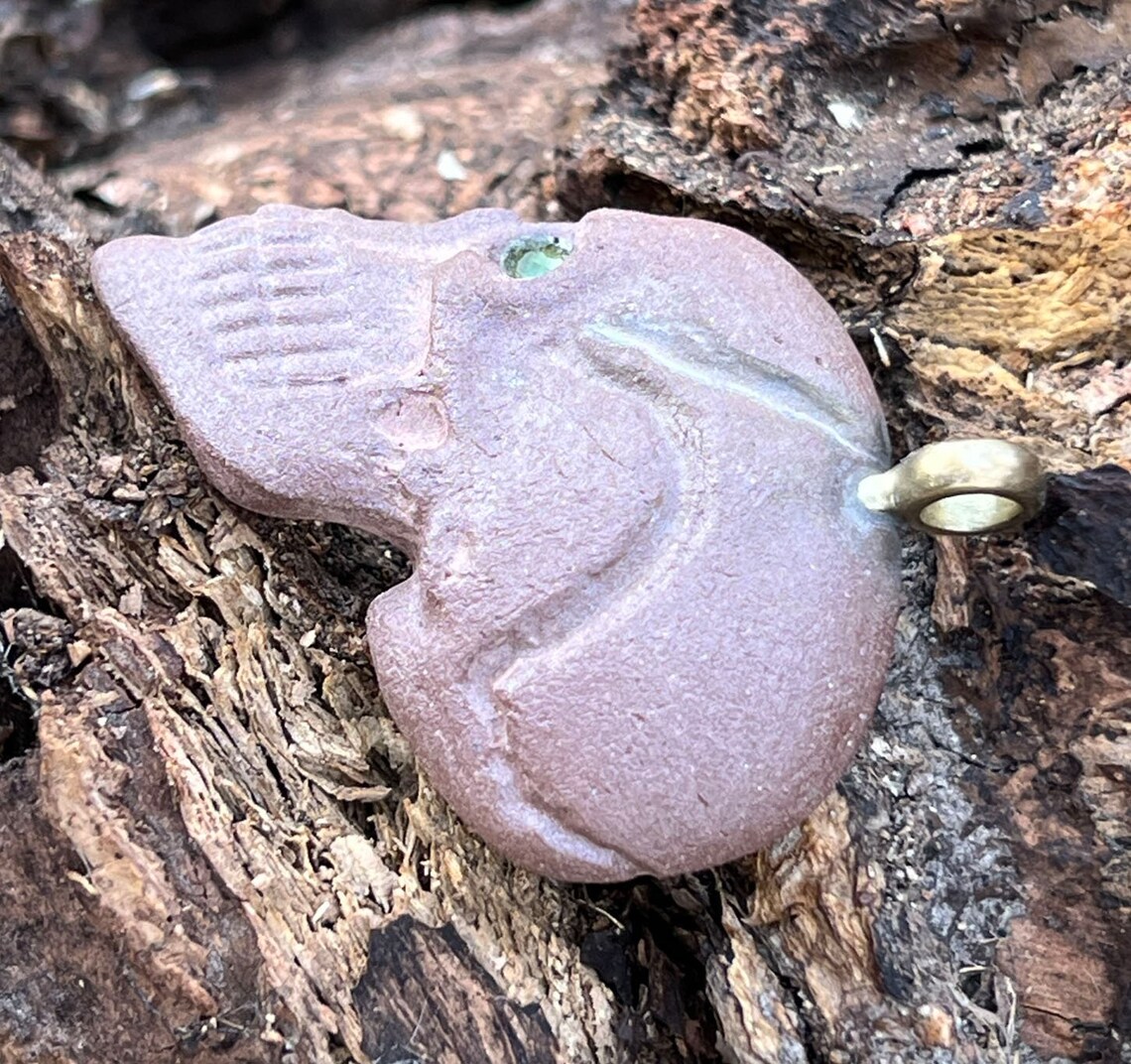 Pendant Clay Skull Mans Jewelry Gothic Punk Biker Jewelry Talisman ...