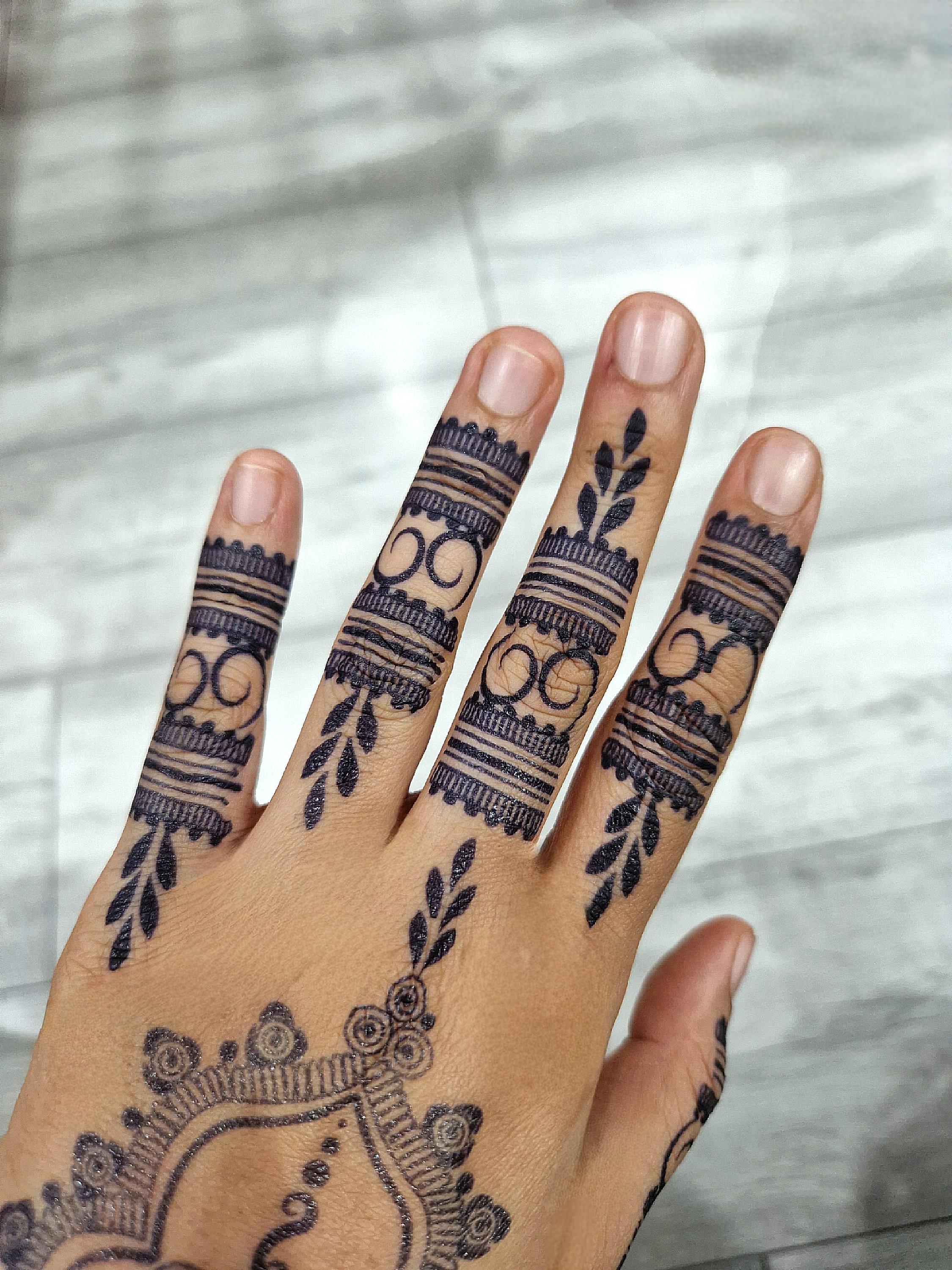 100% Natural Semi-permanent Tattoo Jagua Gel Tattoo Sticker Jagua Henna ...